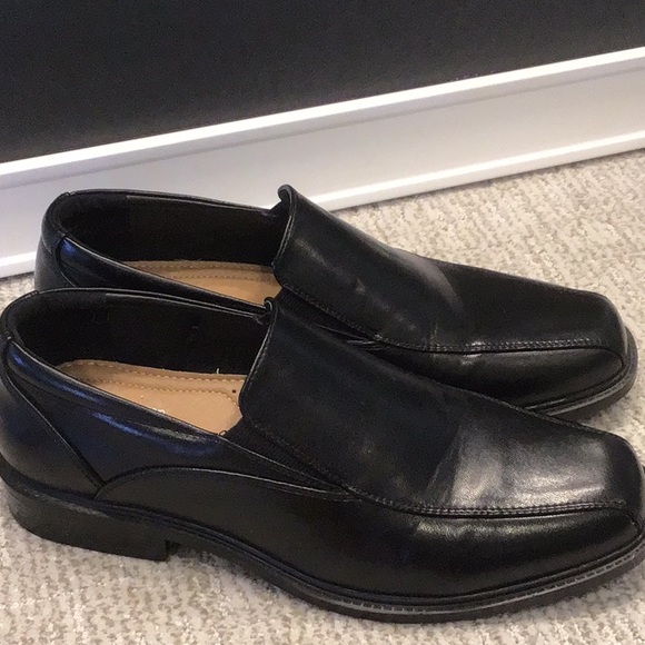 croft & barrow | Shoes | Croft Barrow Mens Black Slip On Loafers Wide ...